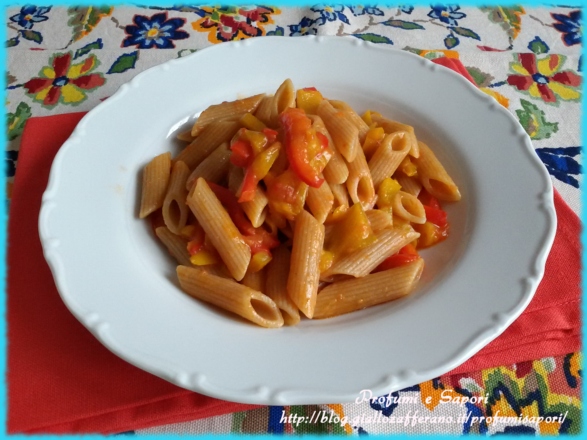 PENNE INTEGRALI AI PEPERONI | Ricetta ed ingredienti dei Foodblogger ...