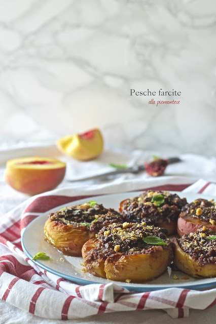 Pesche farcite alla piemontese | Ricetta ed ingredienti dei Foodblogger ...