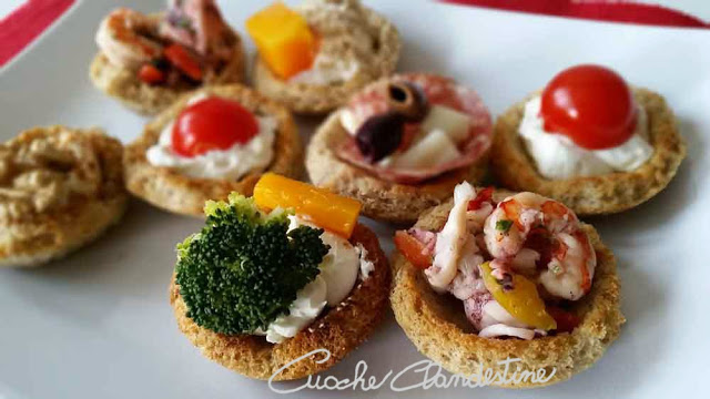 Canapé superveloci | Ricetta ed ingredienti dei Foodblogger italiani