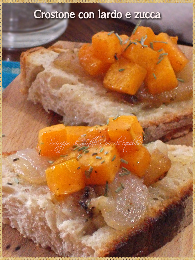 Crostone con lardo e zucca | Ricetta ed ingredienti dei Foodblogger ...