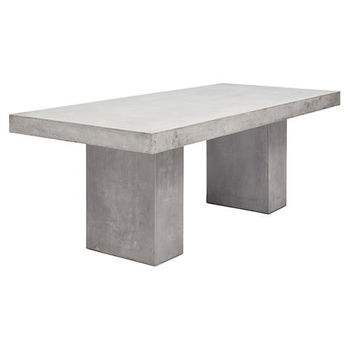Concrete Rectangular Outdoor Dining Table | Ricetta ed ingredienti dei ...