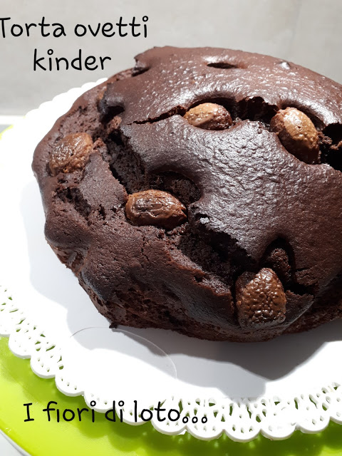 Torta ovetti kinder al cioccolato | Ricetta ed ingredienti dei ...
