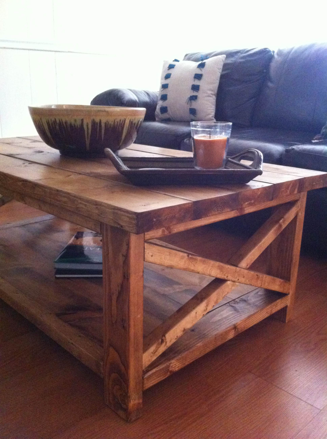 Wooden Farmhouse Coffee Table – Farmhouse Coffee Table | Old-Farm ...