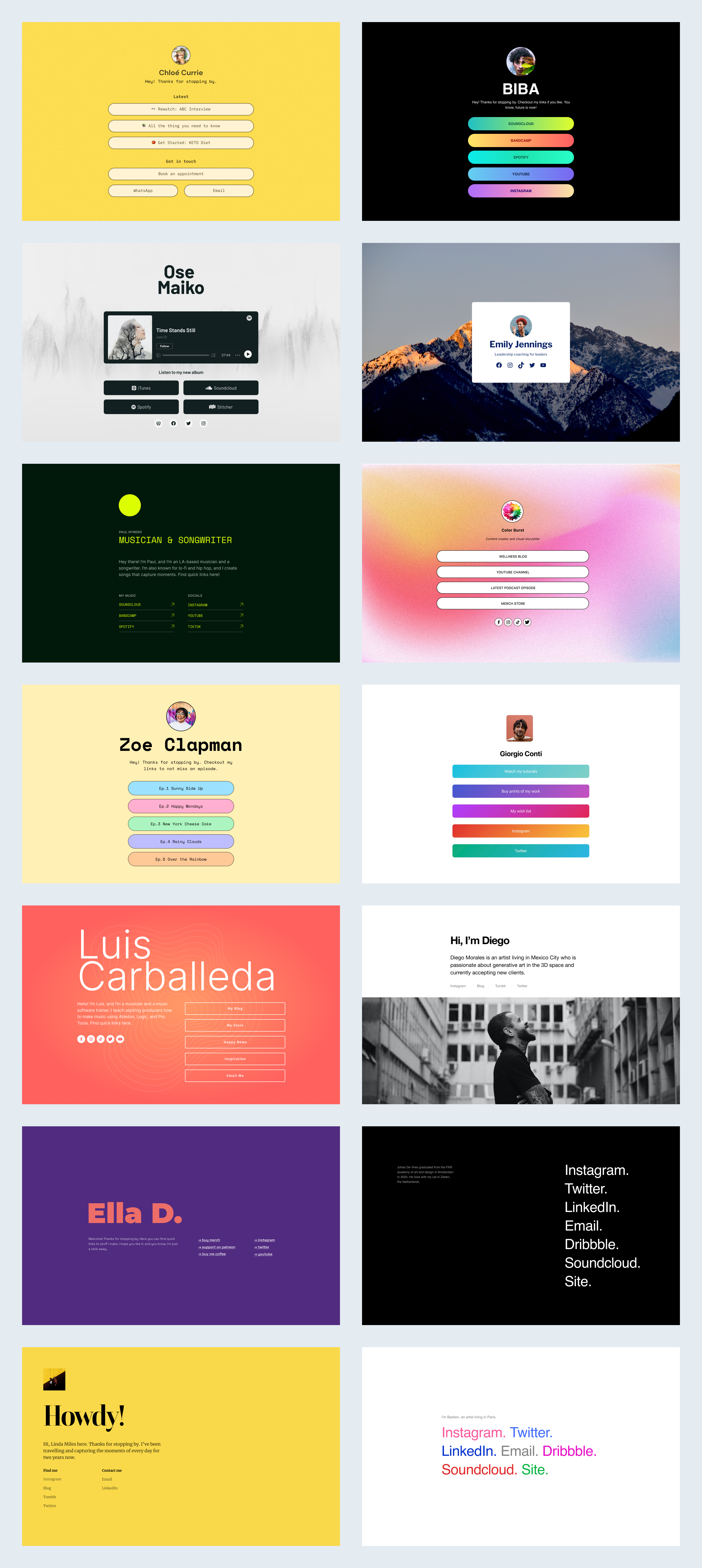 New Patterns: Headers, Footers, Link in Bio, and More | Ricetta ed ...
