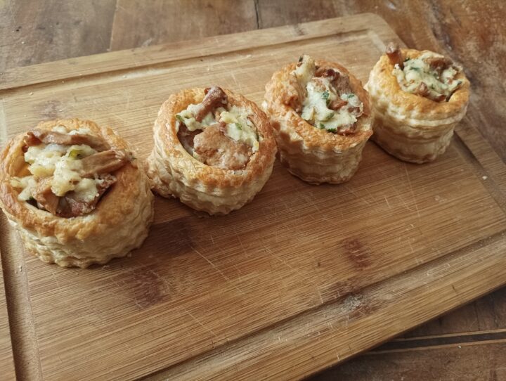 Voul au vent ai finferli | Ricetta ed ingredienti dei Foodblogger italiani